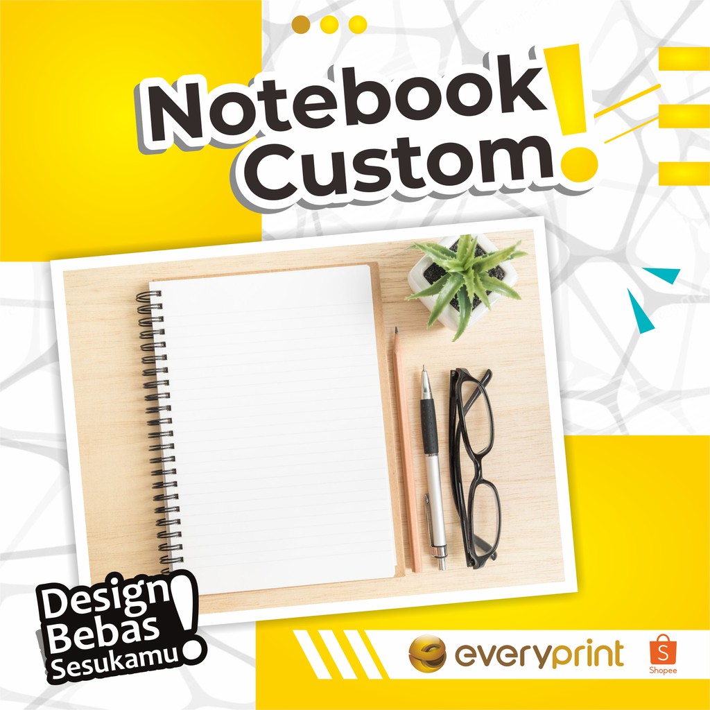 Jual Notebook Spiral Custom A5 | Shopee Indonesia