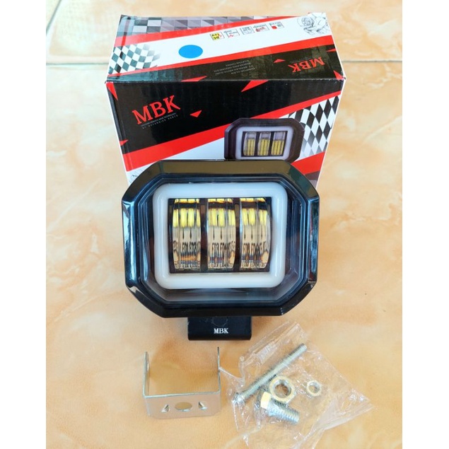 Jual Lampu led daymaker kotak mini isi 3 lensa | Shopee Indonesia
