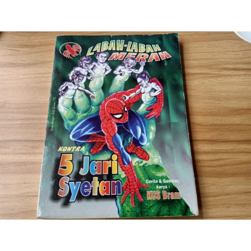 Jual Komik Labah Labah Merah 5 Jari Setan, karya Kus Br | Shopee Indonesia