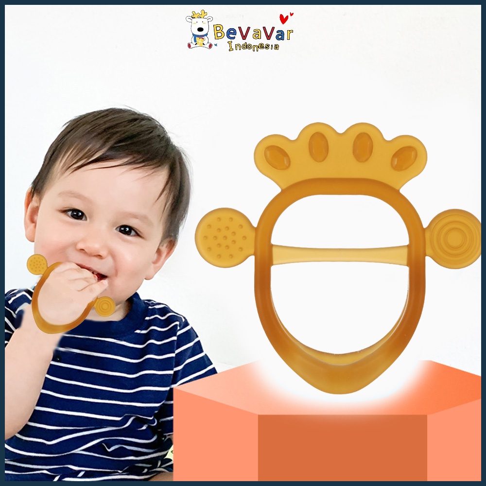 Jual BEVAVAR Mainan Gigitan Bayi Silikon Teether Gelang Bpa Free ...
