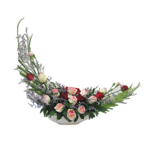 Jual Karangan Bunga Meja Rangkaian Bunga K60 | Shopee Indonesia