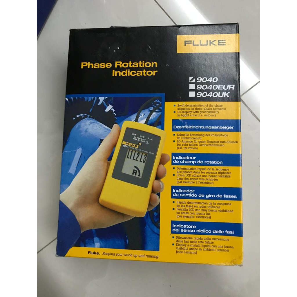 Jual Fluke 9040 Phase Rotation Indicator | Shopee Indonesia