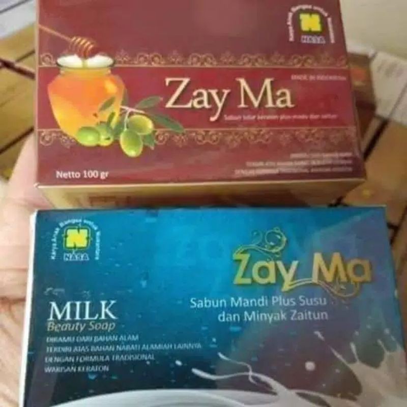 Jual Zayma milk beauty soap nasa 2 pilihan Madu dan susu | Shopee Indonesia