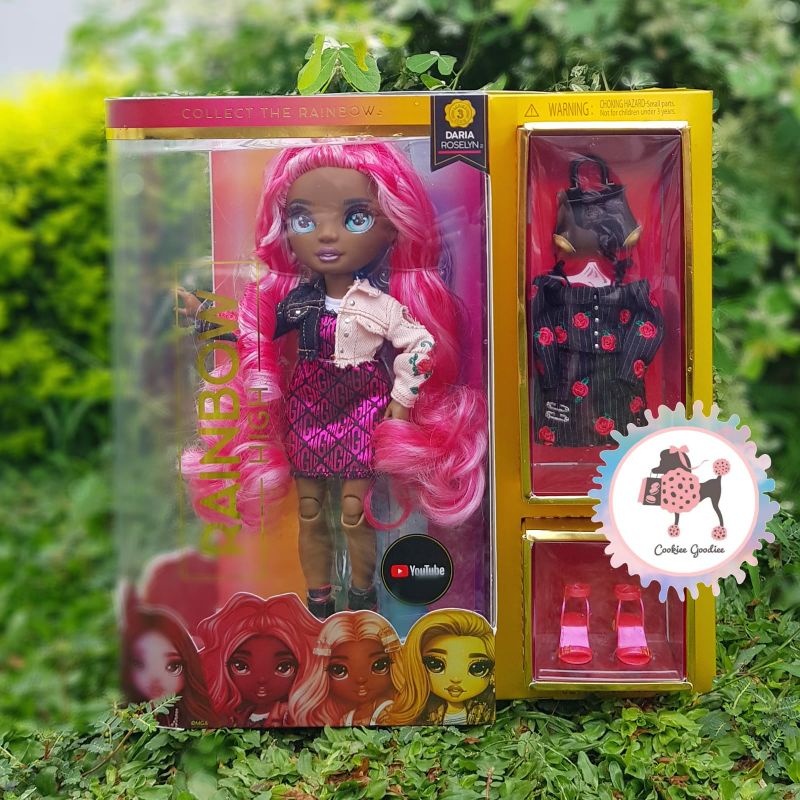 Jual Rainbow High Fashion Doll Series 3 - Daria Roselyn | Shopee Indonesia