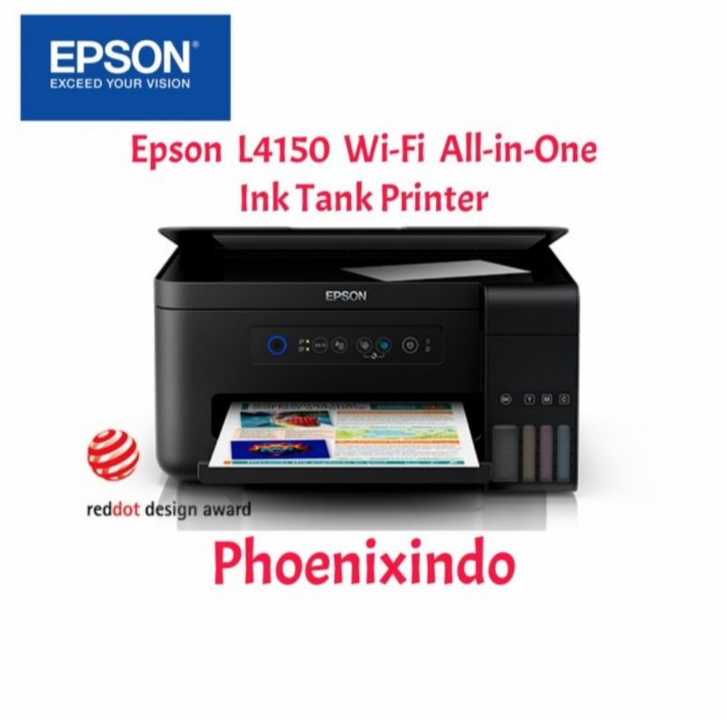 Jual Printer Epson L4150 L 4150 L-4150 Wi-Fi All-in-One Ink Tank ...