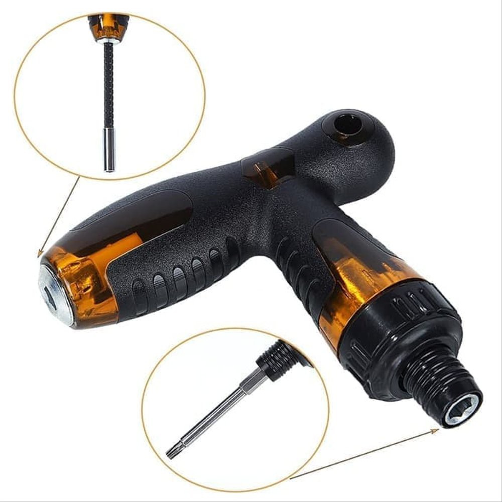 Jual Obeng T Ratchet 2 in 1 - Obeng Bolak Balik Plus Min Murah - Rachet ...