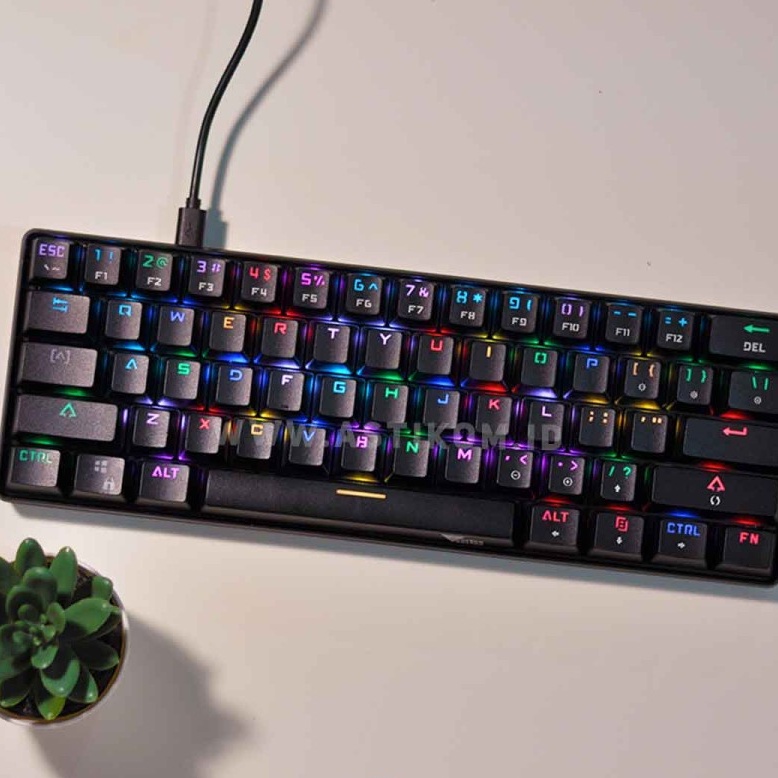 Jual Keyboard Gaming Mechanical Vortex VX5 Black RGB | Shopee Indonesia
