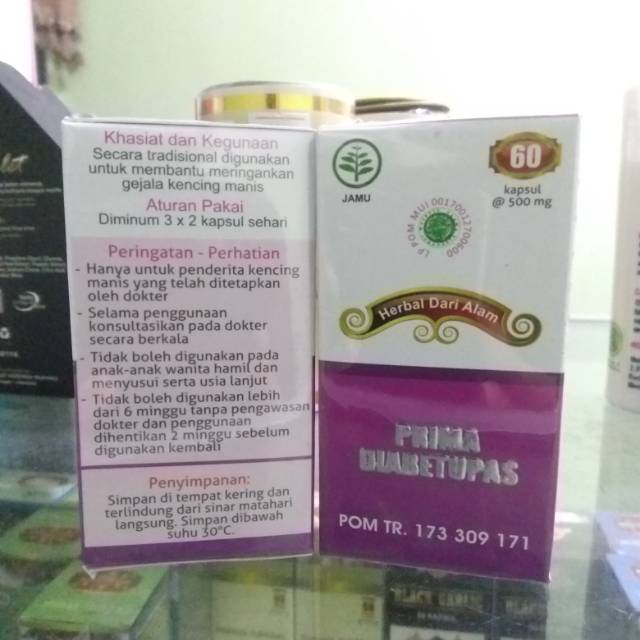 Jual KAPSUL DAGING TUPAI PLUS Diabetupas | Shopee Indonesia