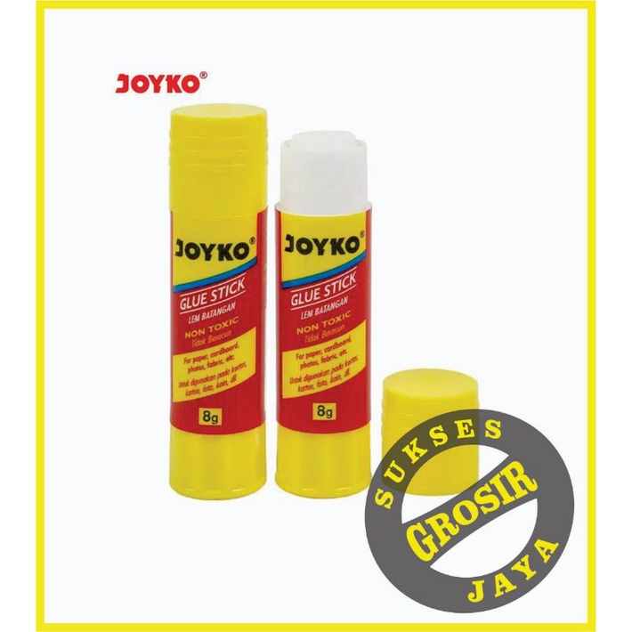 Jual Lem Stick Joyko 8 gr & 15 gr/ Lem Kertas/ Lem stik | Shopee Indonesia