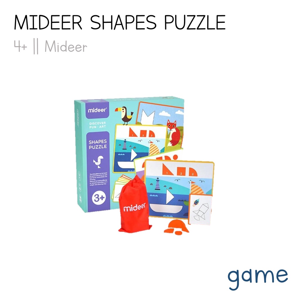 Jual Mideer Shapes Puzzle | Shopee Indonesia