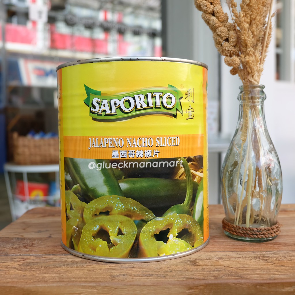 Jual Jalapeno - Saporito / Acar jalapeno 2900 gram | Shopee Indonesia