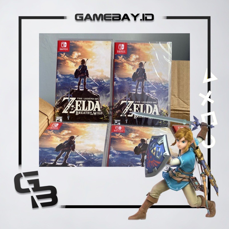 Jual The Legend of Zelda Breath of the Wild Nintendo Switch / BOTW ...