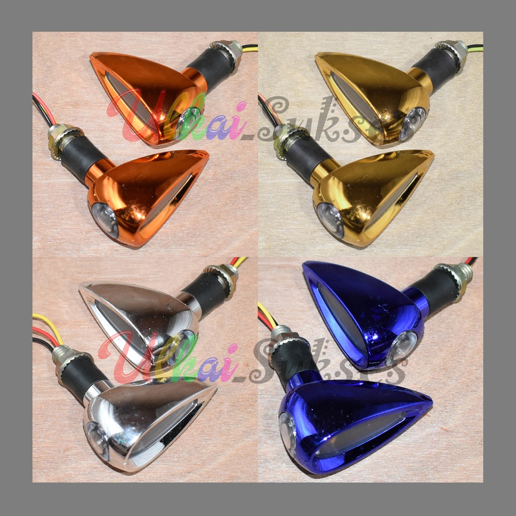 Jual Lampu Sein Motor LED l Variasi Aksesoris Lampu Sen Led Model Palu ...