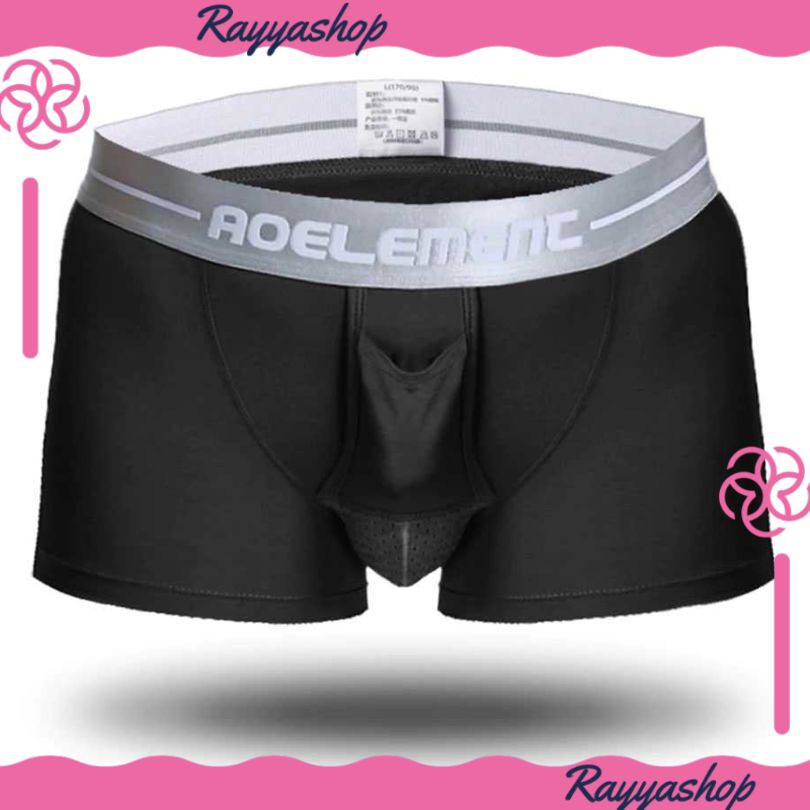 Jual Rayyashopp| AOELEMENT Celana Dalam Boxer Pria Bullet Separation ...