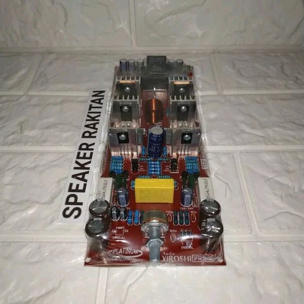 Jual Kit Driver Power Amplifier YIROSHI PRO 6 up to 2000Watt | Shopee ...