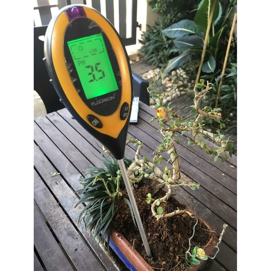 Jual Digital Soil PH Meter 4in 1-Ukur PH Tanah-Soil analyzer hidroponik ...