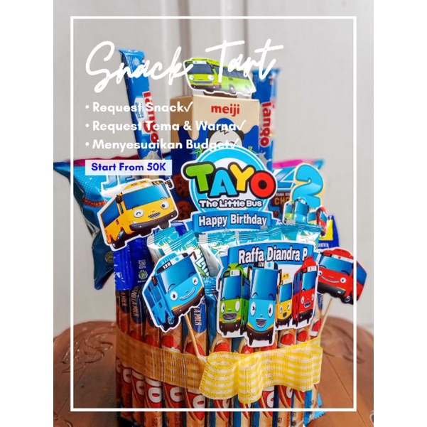 Jual Snack Tart/Snack Tower (Tayo) | Shopee Indonesia