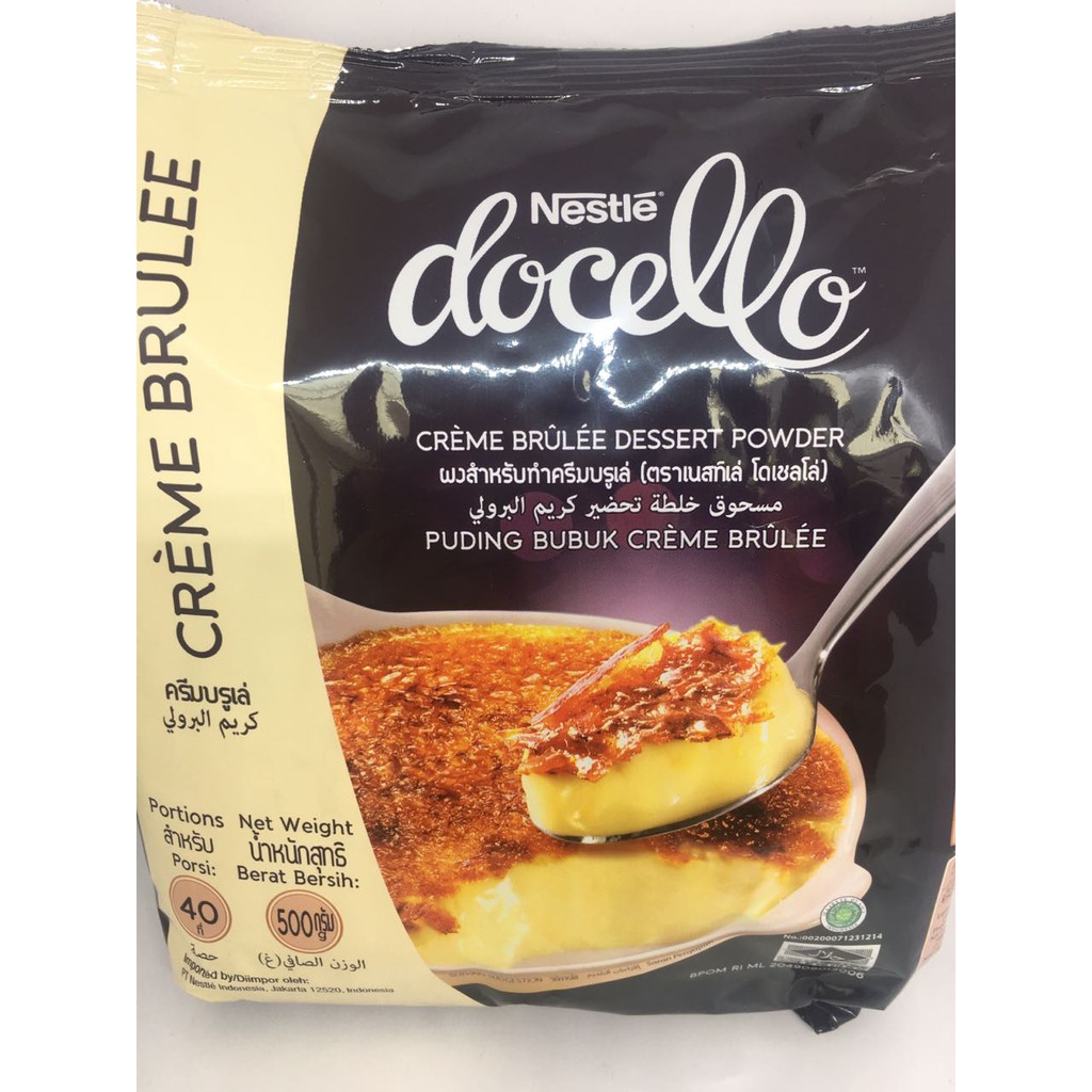 Jual NESTLE DOCELLO CREME BRULE 500 gram | Shopee Indonesia