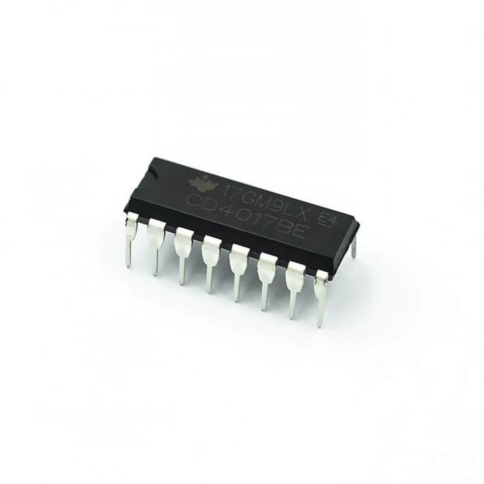 Jual CD4017 CD4017BE 4017 Decade Counter Divider IC DIP-16 AF70 ...