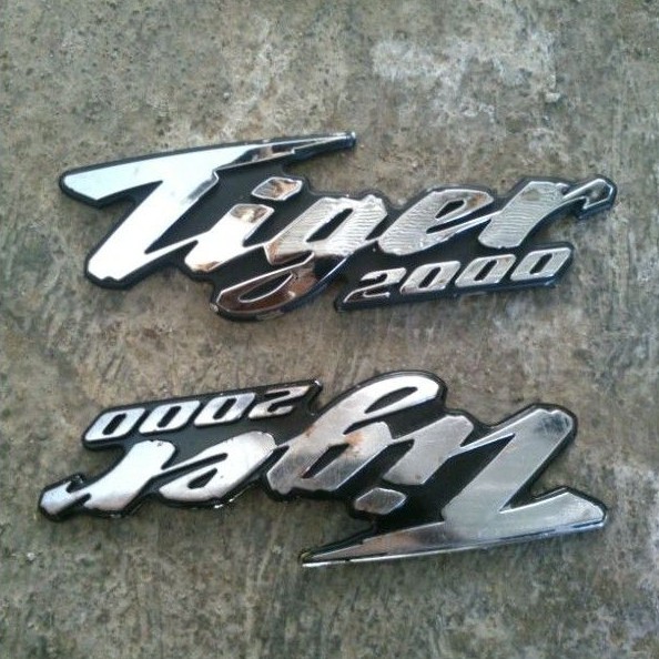 Jual Emblem logo tangki honda tiger 2000 original | Shopee Indonesia
