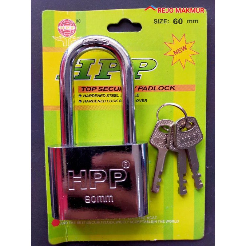 Jual Gembok 60mm Panjang Merk HPP | Shopee Indonesia