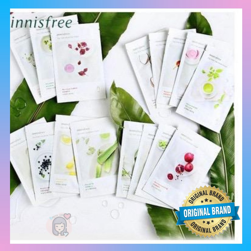Jual Sheet mask Innisfree My Real Squeeze Mask masker wajah | Shopee Indonesia