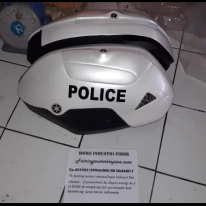 Jual Side box samping police yamaha nmax part 01 | Shopee Indonesia