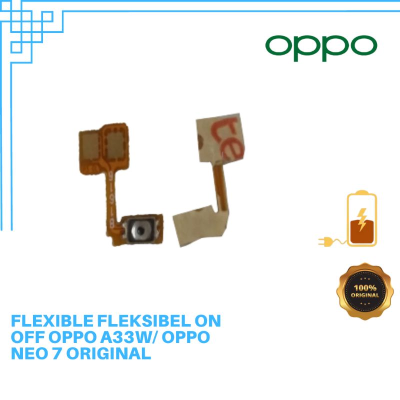 Jual Flexible Connector Power On Off Oppo A33W - Oppo Neo 7 - Flexibel | Shopee Indonesia