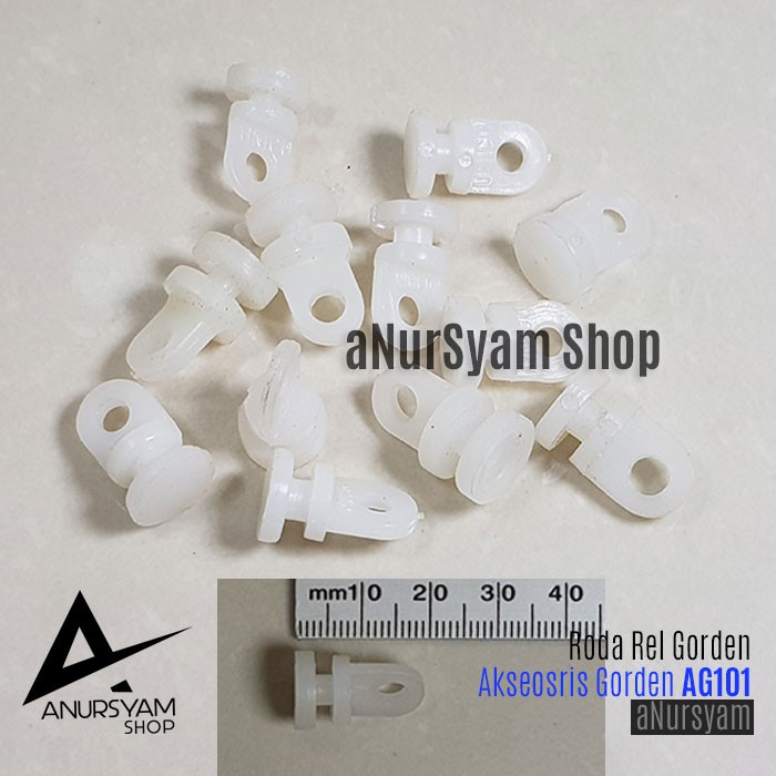 Jual Roda Rel Gorden isi 25 pcs / Rel Korden / Roda Gorden Aluminium ...
