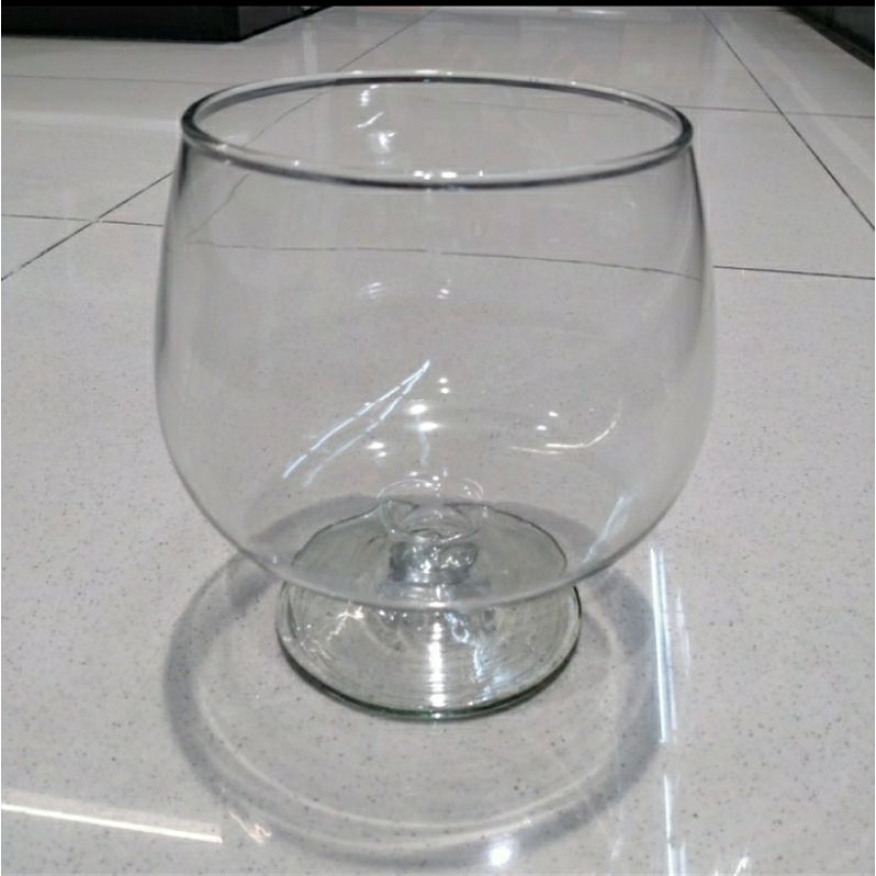 Jual Aquarium Kaca Bulat Bowl Glass uk 172 x 176 mm | Shopee Indonesia
