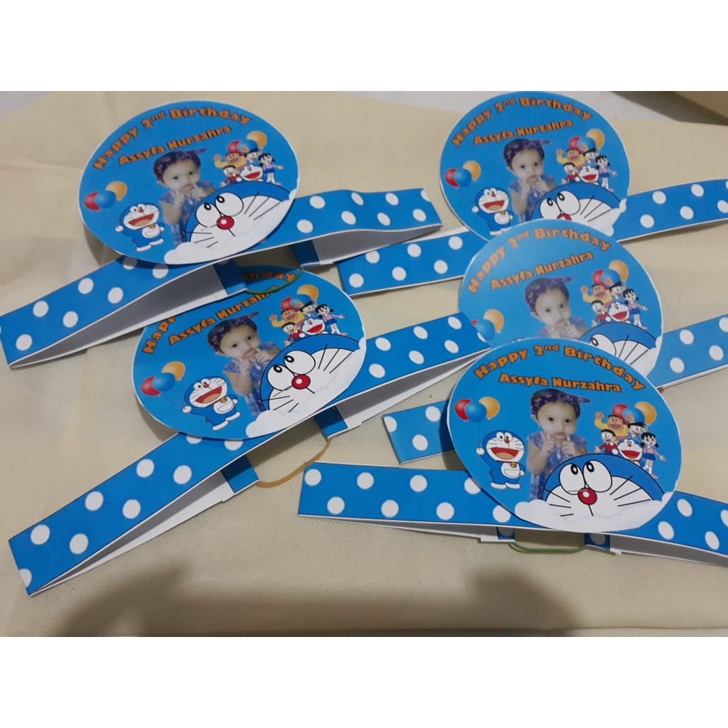 Jual TOPI ULTAH ANAK KARAKTER DORAEMON | Shopee Indonesia