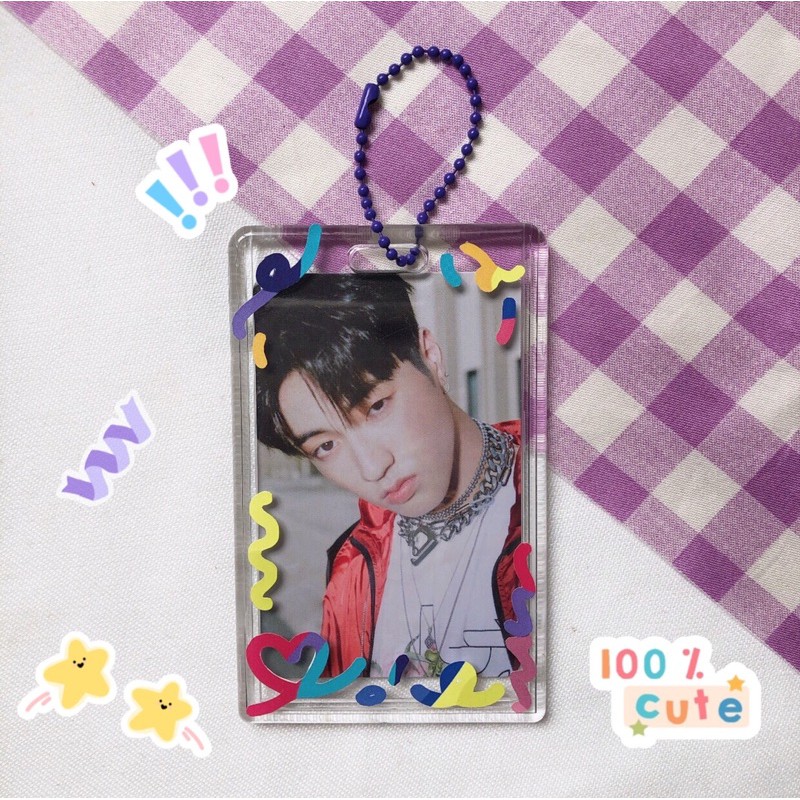 Jual ACRYLIC ID CARD PC HOLDER | DECO | Shopee Indonesia
