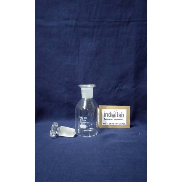 Jual Pyrex Botol winkler6- BOD Bottle 100 ml | Shopee Indonesia