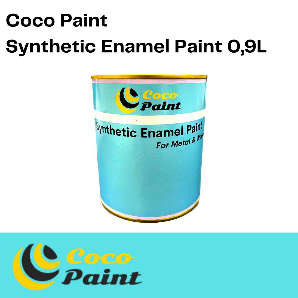 Jual COCO PAINT Cat Kayu & Besi Synthetic Enamel 0,9 Liter | Shopee ...