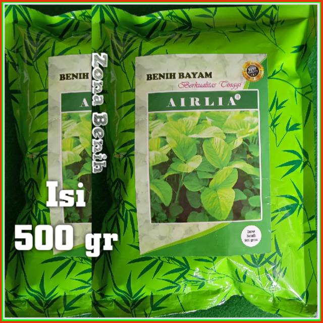 Jual Benih Bayam AIRLIA isi 500gr [BIBIT BAYAM] | Shopee Indonesia