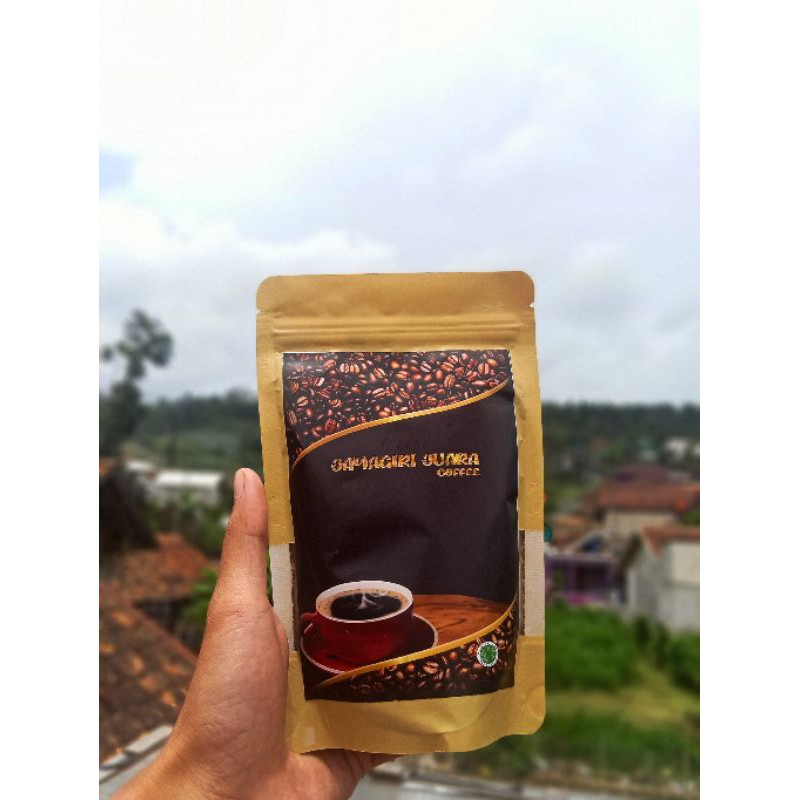 Jual coffee kopi arabika full wash gn Tangkuban Perahu 200 gram oleh oleh khas lembang | Shopee ...
