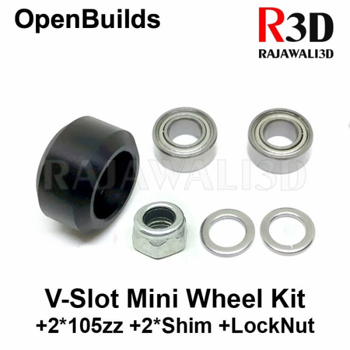Jual OpenBuilds CNC V-Slot POM Delrin V Wheel V-Wheel Mini Kit | Shopee ...