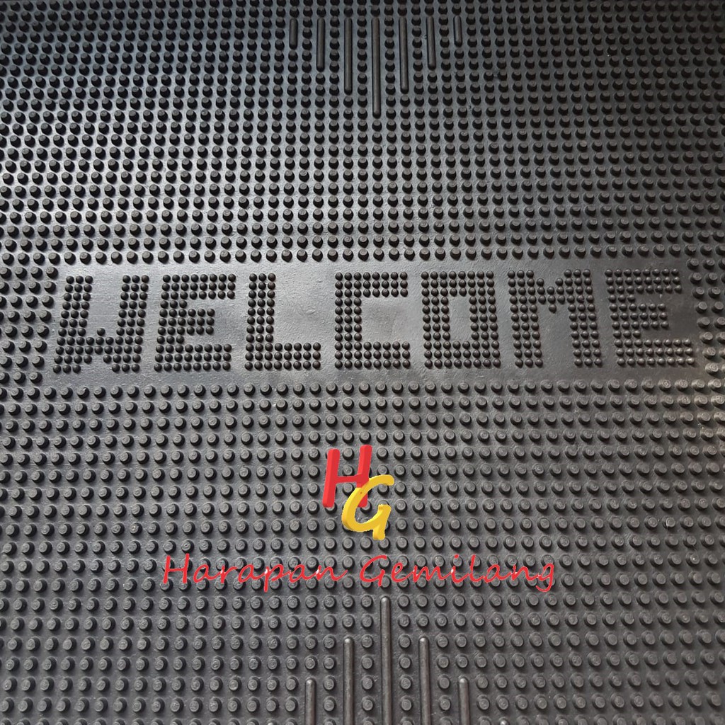Jual Keset Karpet Karet Anti Slip WELCOME 45 x 75 - welcome 186 ...