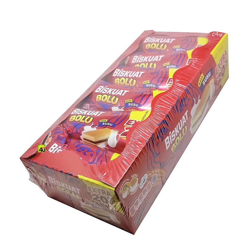 Jual Biskuat Bolu Susu Rasa Coklat Vanila | Shopee Indonesia