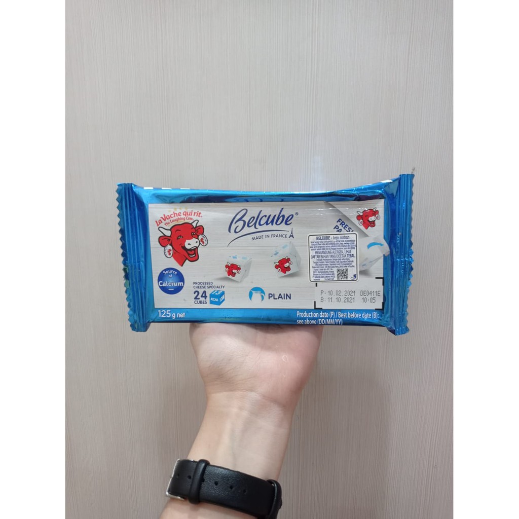 Jual BELCUBE BLUE PLAIN BKS 125 G | Shopee Indonesia