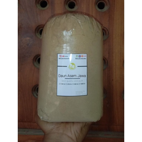 Jual Bubuk Daun Asam Jawa Murni Kemasan 250gr | Shopee Indonesia