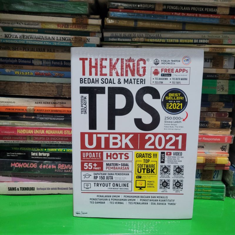 Jual THEKING BEDAH SOAL DAN MATERI TPS UTBK 2021 | Shopee Indonesia
