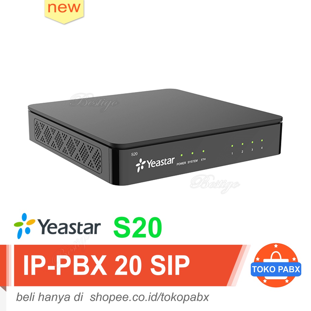Jual IP-PBX Yeastar S20 Pabx 20 SIP Extension | Shopee Indonesia