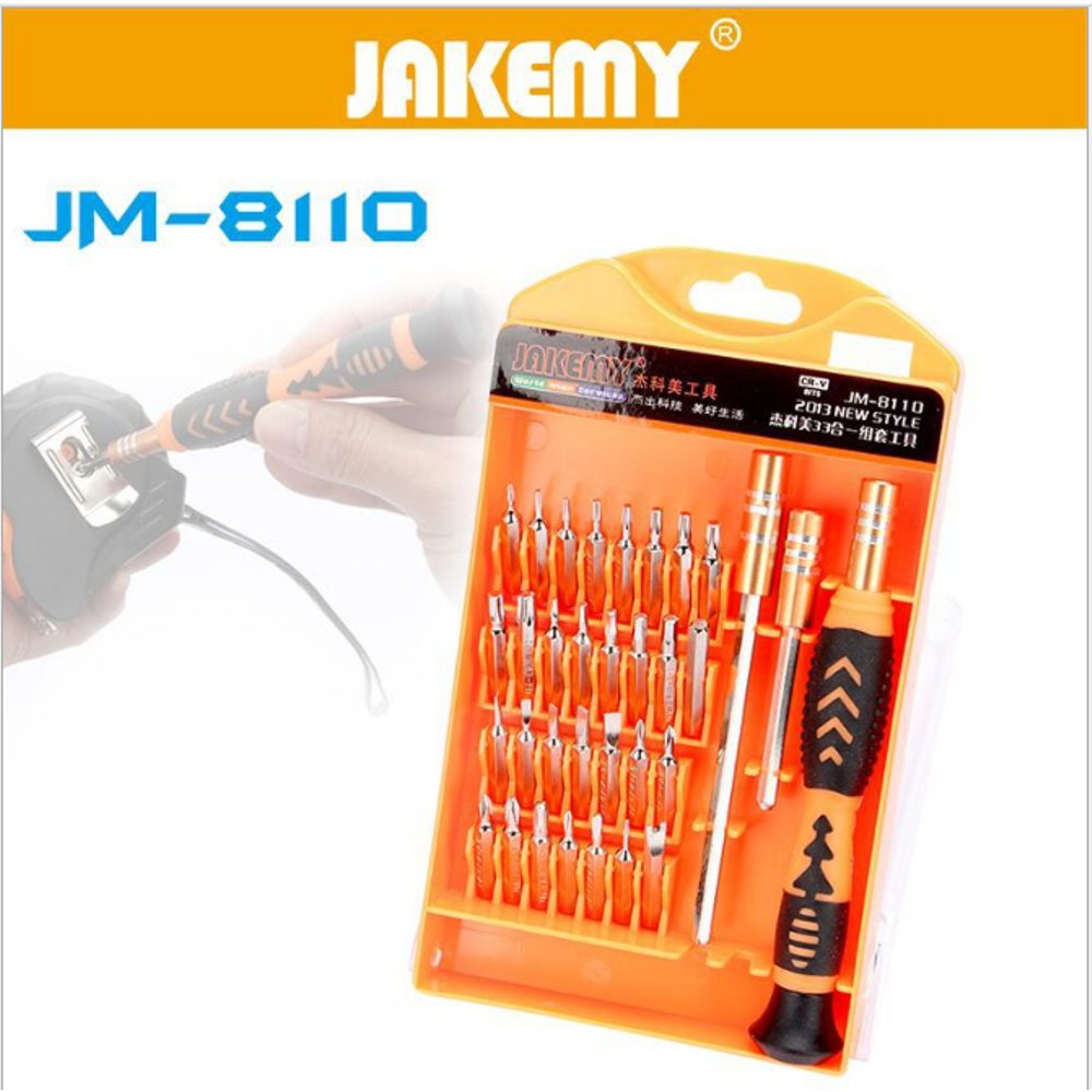 Jual Jakemy 33 in 1 JM-8110 Obeng Set Original | Shopee Indonesia