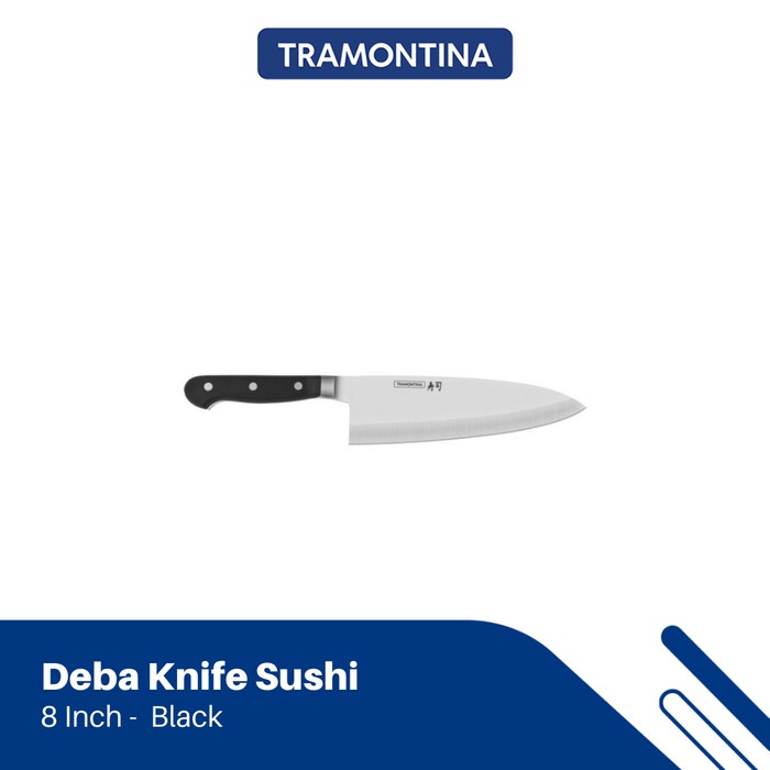 Jual Pisau Tramontina - 8 Deba Knife Sushi Black | Shopee Indonesia