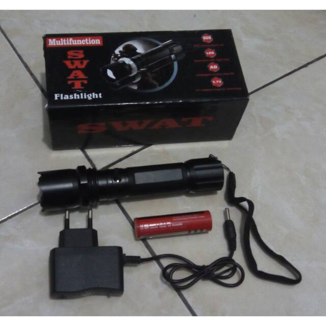 Jual Senter Swat Alumunium Tanpa Cone Lalin | Shopee Indonesia