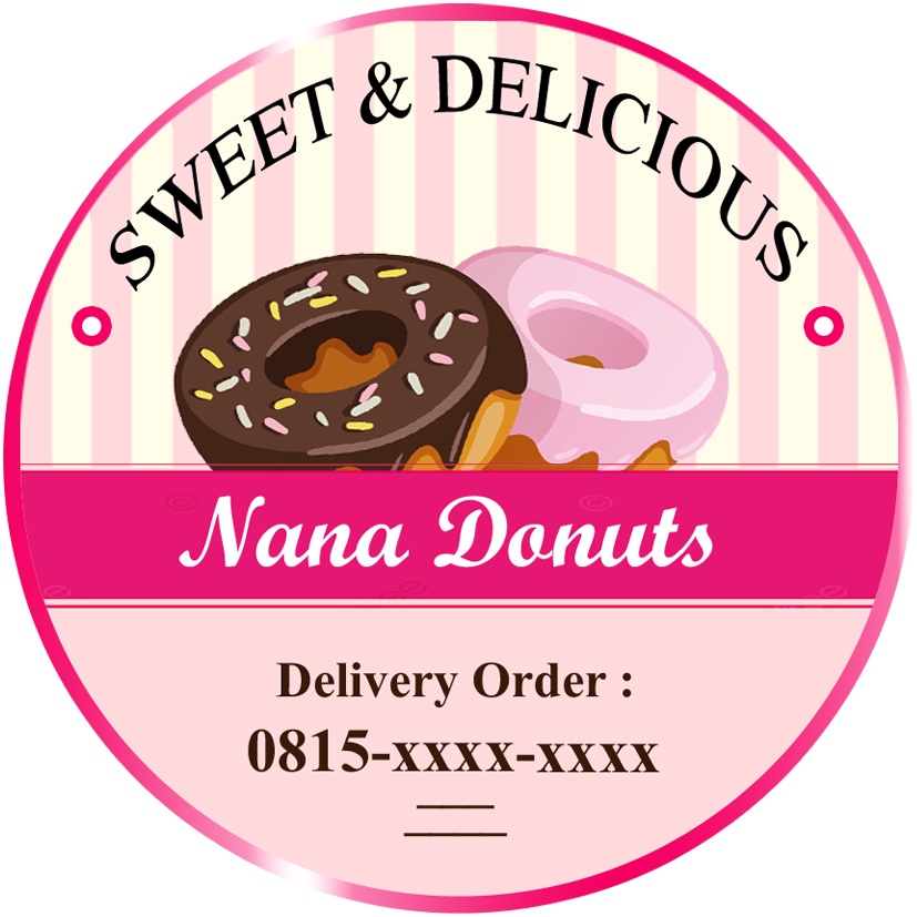 Jual ( STIKER BULAT DESIGN 08 7x7 ISI 9 PCS ) STICKER ANTI AER STIKER ...