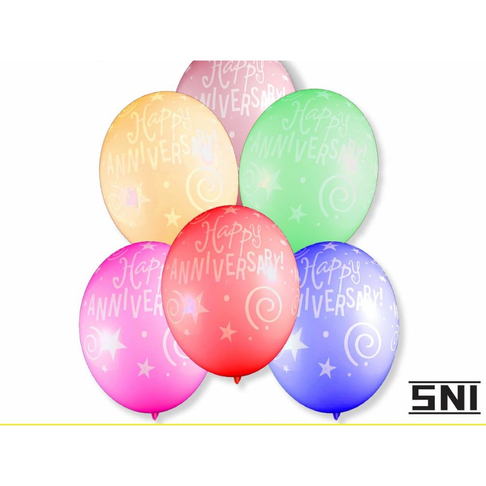Jual Balon Anniversary isi 100 | Shopee Indonesia