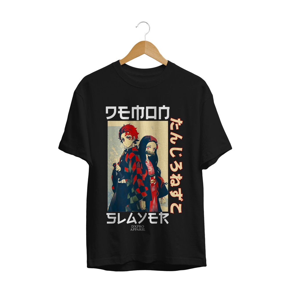 Jual BAJU DISTRO ANIME DEMON SLAYER TANZUKO TANJIRO NEZUKO KAMADO ...