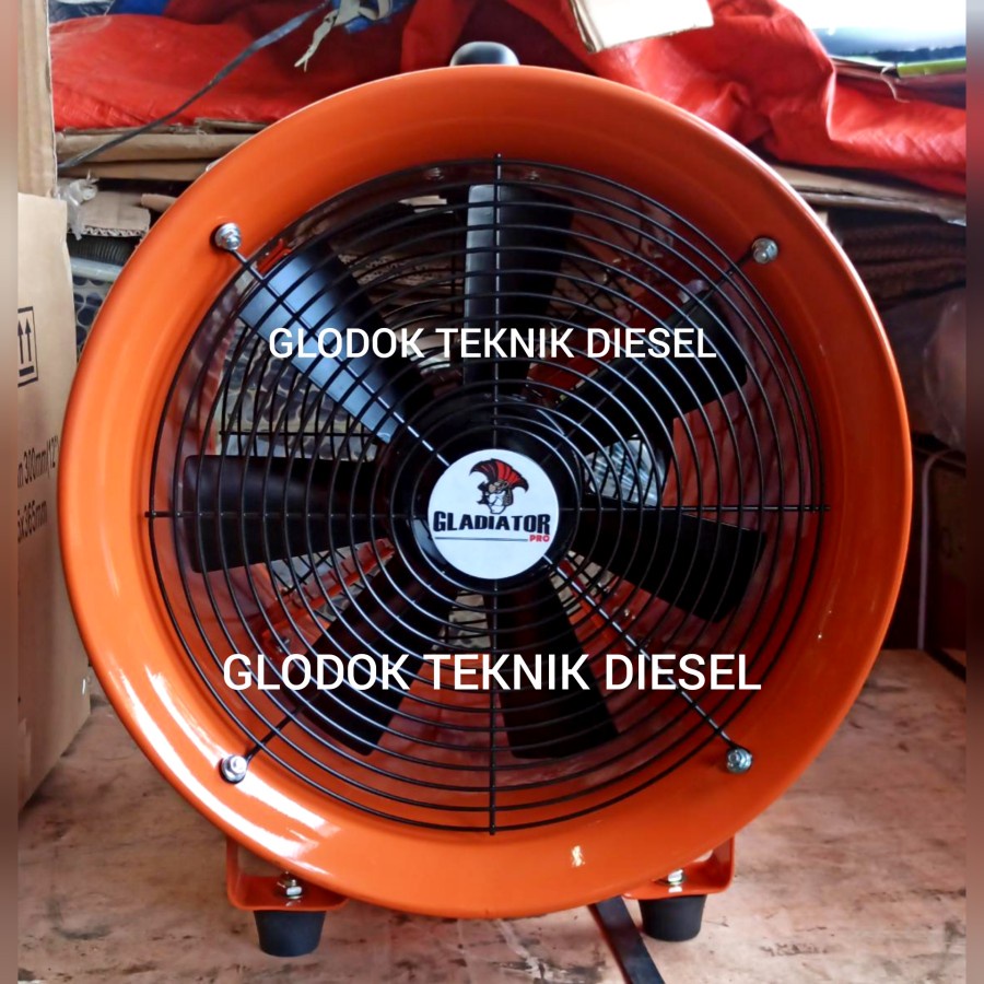 Jual PORTABLE VENTILATOR KIPAS VENTILATOR EXHAUST 12 INCH TANAH AIR ...